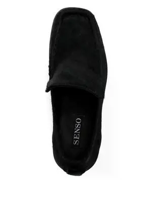 Senso Geneva Leather Loafers - Black