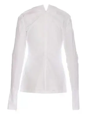 THELATEST Long Sleeve Terry Shirt - White