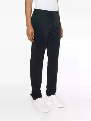 Canali Stretch-cotton Chinos - Blue