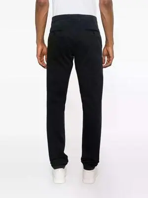 Canali Stretch-cotton Chinos - Blue