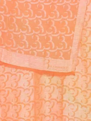 BILLIONAIRE Logo-print Scarf