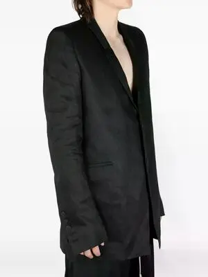 Rick Owens Satin-finish Blazer