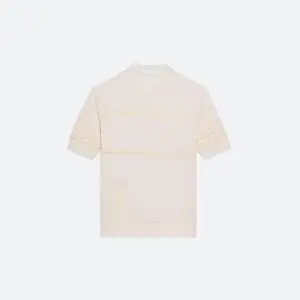 Helmut Lang Sheer Stripe Tee - Ivory