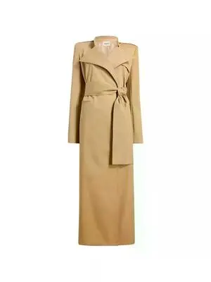 Khaite Maxwell Trench Coat - Neutrals
