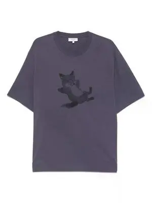 Maison Kitsuné Chillax-print T-shirt