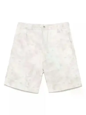 Maison Kitsuné Printed Denim Shorts