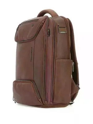 PIQUADRO 15.6” Laptop Holder Backpack - Brown