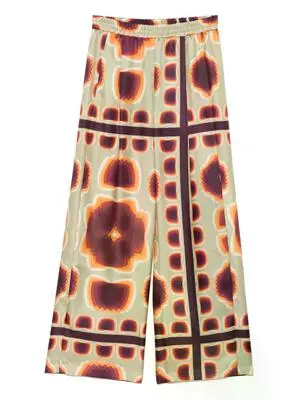 ODEEH Graphic-print Trousers