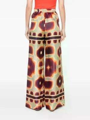 ODEEH Graphic-print Trousers