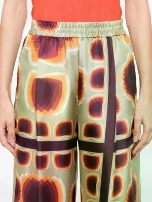 ODEEH Graphic-print Trousers