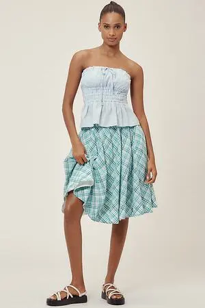 The Somerset Collection By Anthropologie Strapless Blouses