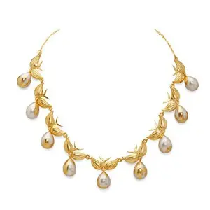DHWANI BANSAL Zooni Necklace - Gold Plated