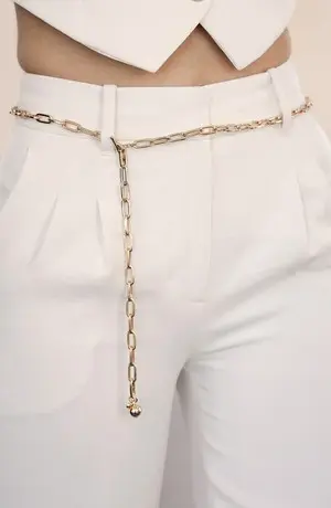 Ettika Paperclip Chain Belt