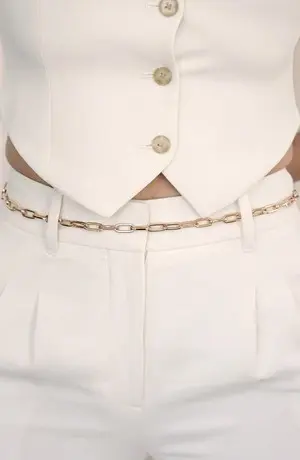 Ettika Paperclip Chain Belt