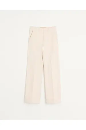 Valentino Garavani Cuffed Cotton Canvas Pants