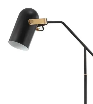 JONATHAN Y Eugenio 58.5" Metal Led Floor Lamp