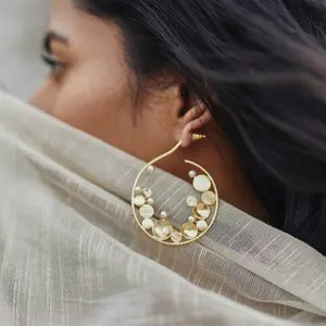 DHWANI BANSAL Aero Hoop Earrings