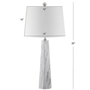 JONATHAN Y Bradley 29" Resin Led Table Lamp