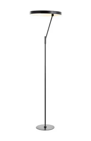 JONATHAN Y Owen 66.7" Integrated Led Metal Floor Lamp - Black