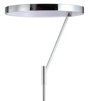 JONATHAN Y Owen 66.7" Integrated Led Metal Floor Lamp - Chrome