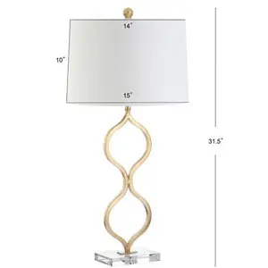 JONATHAN Y Levi 31.5" Metal/crystal Led Table Lamp