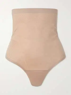 Spanx Spanxshape Invisible High-waisted Thong Beige