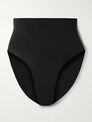 SKIMS Seamless Sculpt Mid Waist Briefs Black