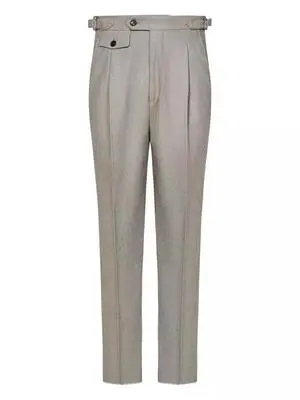 Men's Straight Leg Trousers Suits