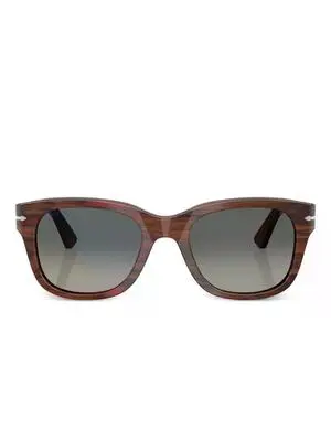 Persol Round Frame Sunglasses - Brown