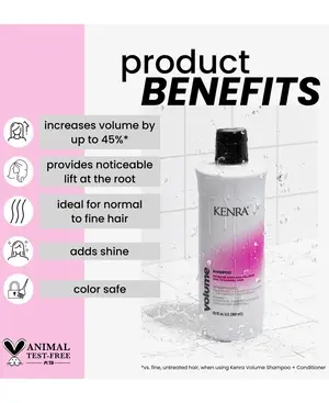 KENRA PROFESSIONAL Volume Shampoo - No Color