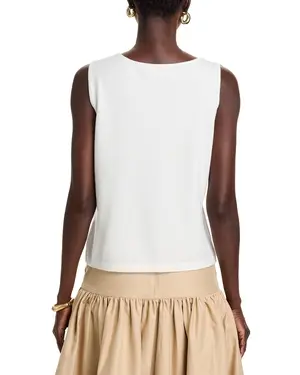 SIONI Embellished Top - Eggshell