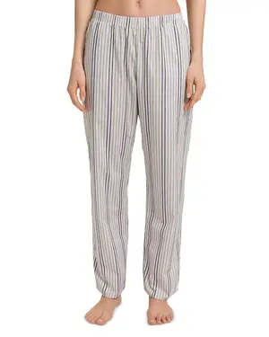 Hanro Sleep And Lounge Pants - Beryl Stripe