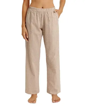Hanro Sleep And Lounge Pants - Raffia Stripe