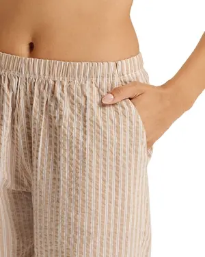Hanro Sleep And Lounge Pants - Raffia Stripe