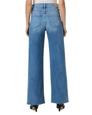 Paige Anessa High-rise Wide-leg Jeans - Mesmerize