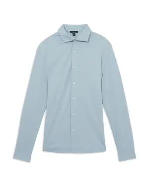 REISS Airwater Finish Button Front Shirt