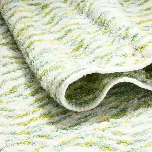 ABYSS & HABIDECOR Malou Wash Cloth 12 X 12 - Exclusive Green Mult
