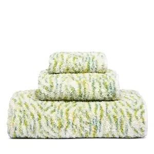 ABYSS & HABIDECOR Malou Wash Cloth 12 X 12 - Exclusive Green Multi