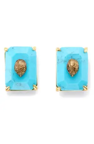 Kurt Geiger Eagle Head Stud Earrings