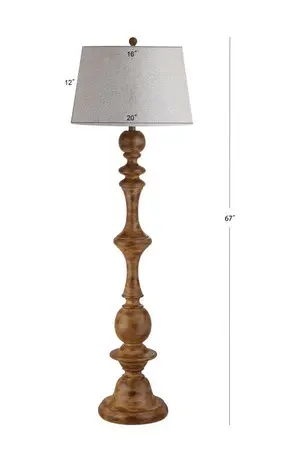 JONATHAN Y Taylor 67" Resin Led Floor Lamp