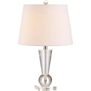 JONATHAN Y Wynne 22" Crystal Led Table Lamp