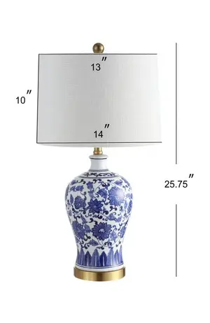 JONATHAN Y Jennifer 25.75" Ceramic/metal Led Table Lamp
