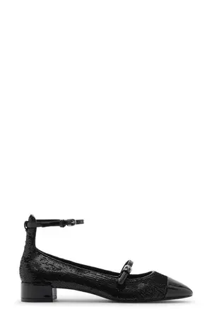 Mango Ankle Strap Pumps
