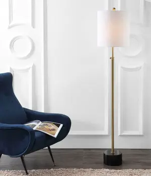 JONATHAN Y Crosby 66" Adjustable Height Metal Led Floor Lamp