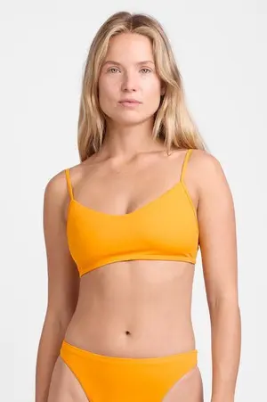 JOLYN Hikari Bikini Top Tangerine