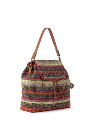 THE SAK Sayulita Backpack - Sunset Stripe