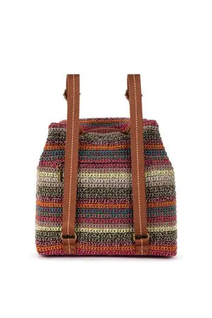 THE SAK Sayulita Backpack - Sunset Stripe