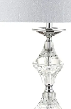 JONATHAN Y Madison 27.5" Crystal Led Table Lamp