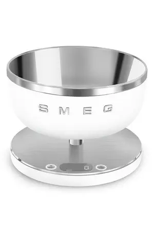 SMEG Contemporary Digital Kitchen Scale - Matte White