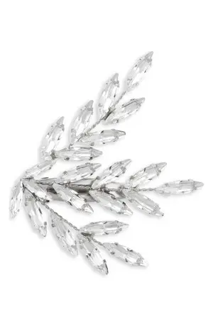 Brides & Hairpins Aeris Crystal Hair Clip - Silver